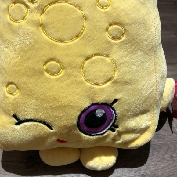 Shopkins | Toys | Shopkins Chee Zee Cheese 4 Plush Doll Yellow Win ...